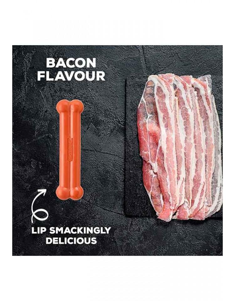 Tastybone - Brinquedo Osso em Nylon para cão - Bacon